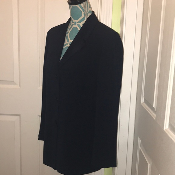 Kasper | Jackets & Coats | Kasper Navy Blue Suit Jacket | Poshmark